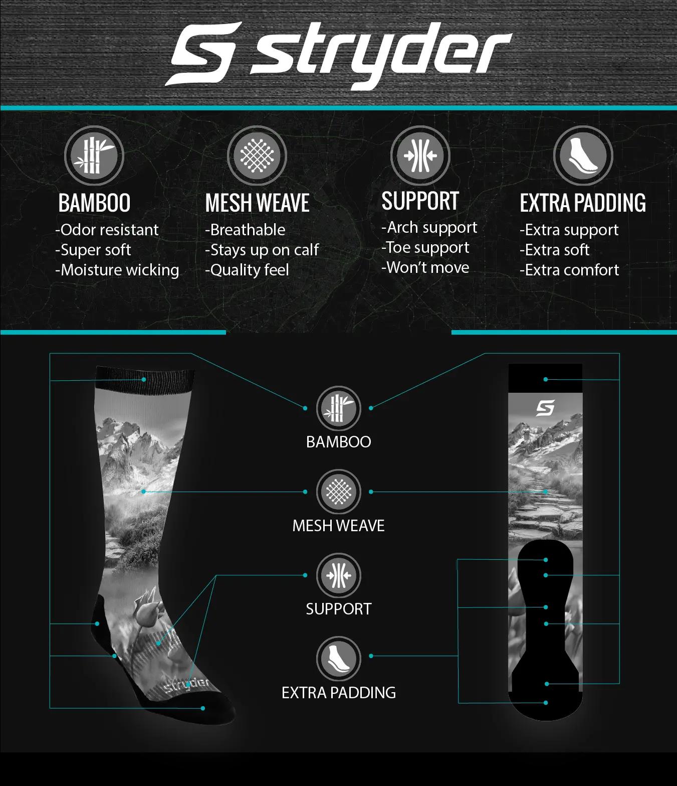 Cathedral Rock Socks – Triple 3 Fashion